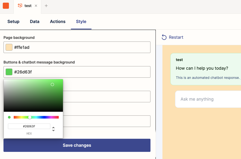 Set up a chatbot – Zapier