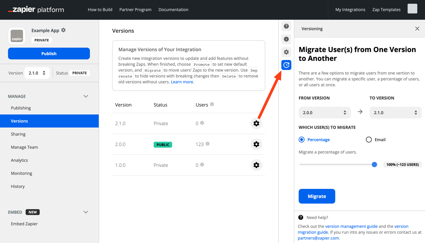 Versions Zapier Platform Ui Documentation 6013