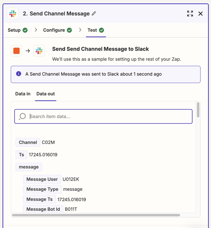 Set up your Zap action – Zapier