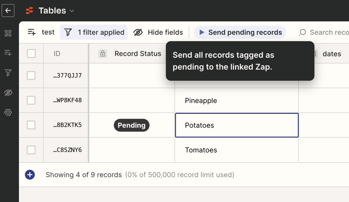Trigger and continue Zaps from records – Zapier