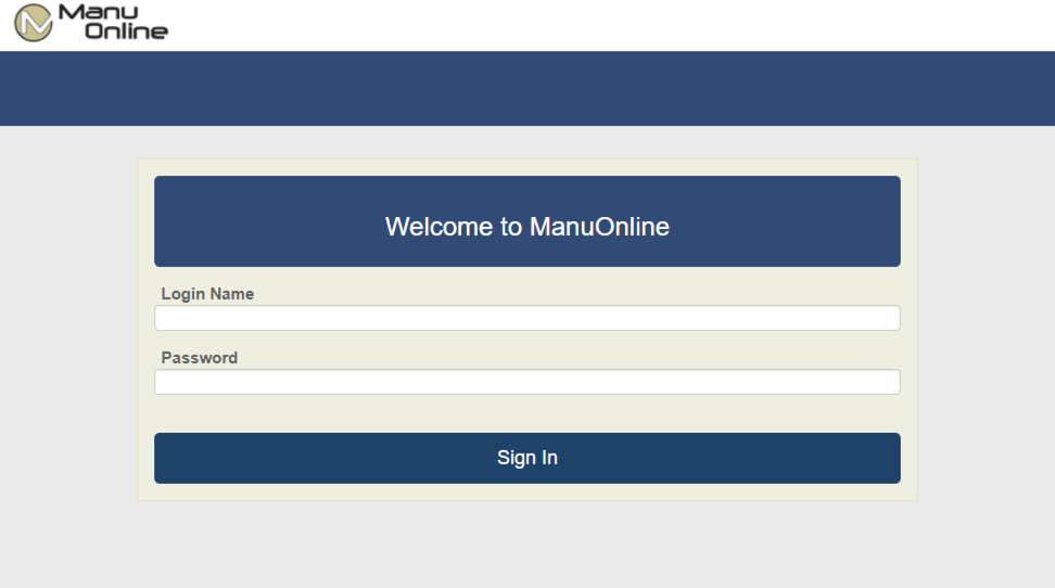 Manutouch Login